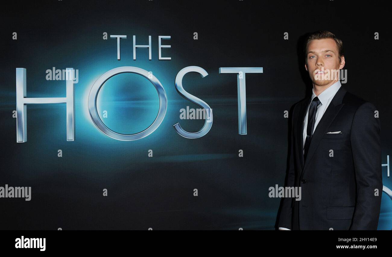 Jake Abel attending the premiere of "The Host" in Hollywood, California Stock Photo - Alamy