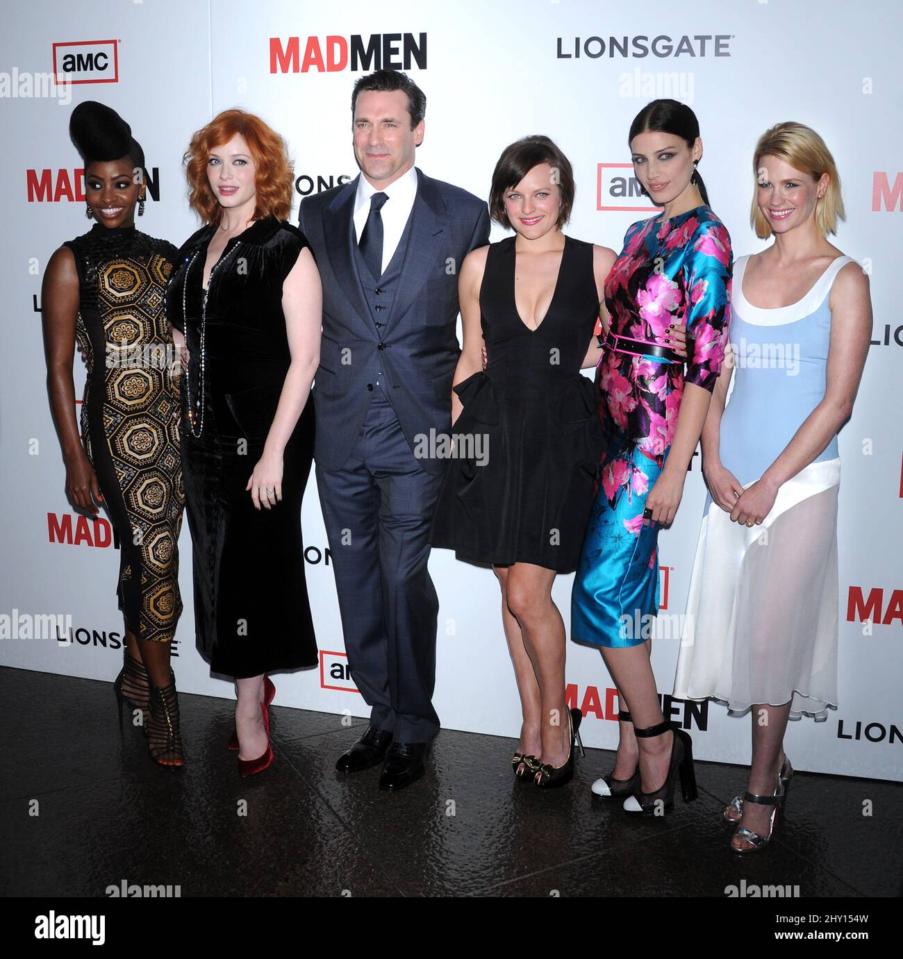 Teyonah Parris, Christina Hendricks, Jon Hamm, Elsabeth Moss, Jessica ...