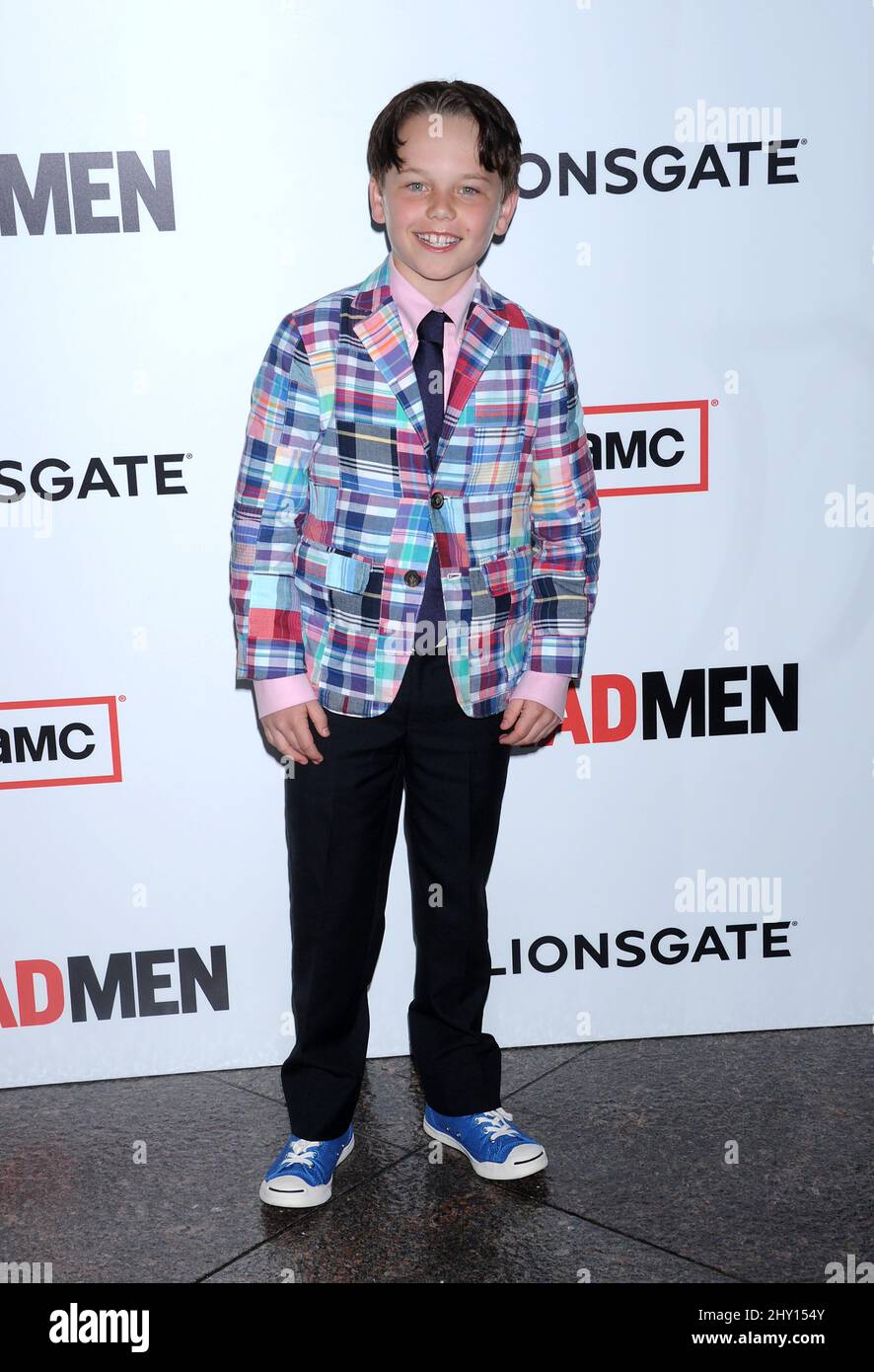 Mason Vale Cotton attending a photocall for the premiere of season six ...