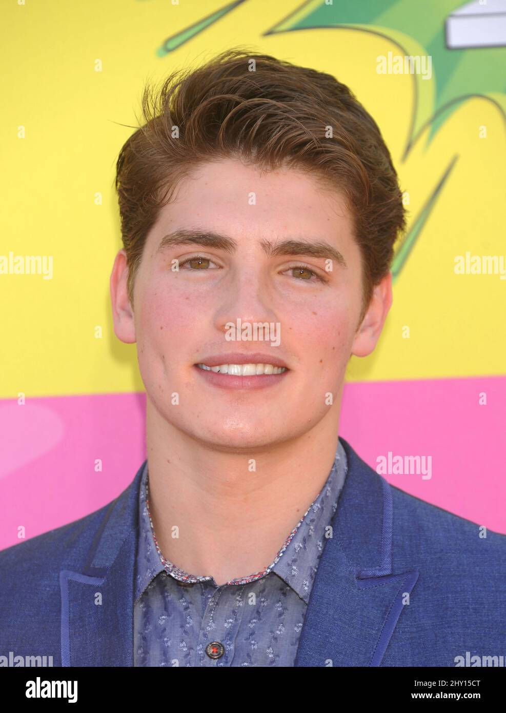 Gregg Sulkin appears at Nickelodeon's 26th Annual Kids' Choice Awards ...