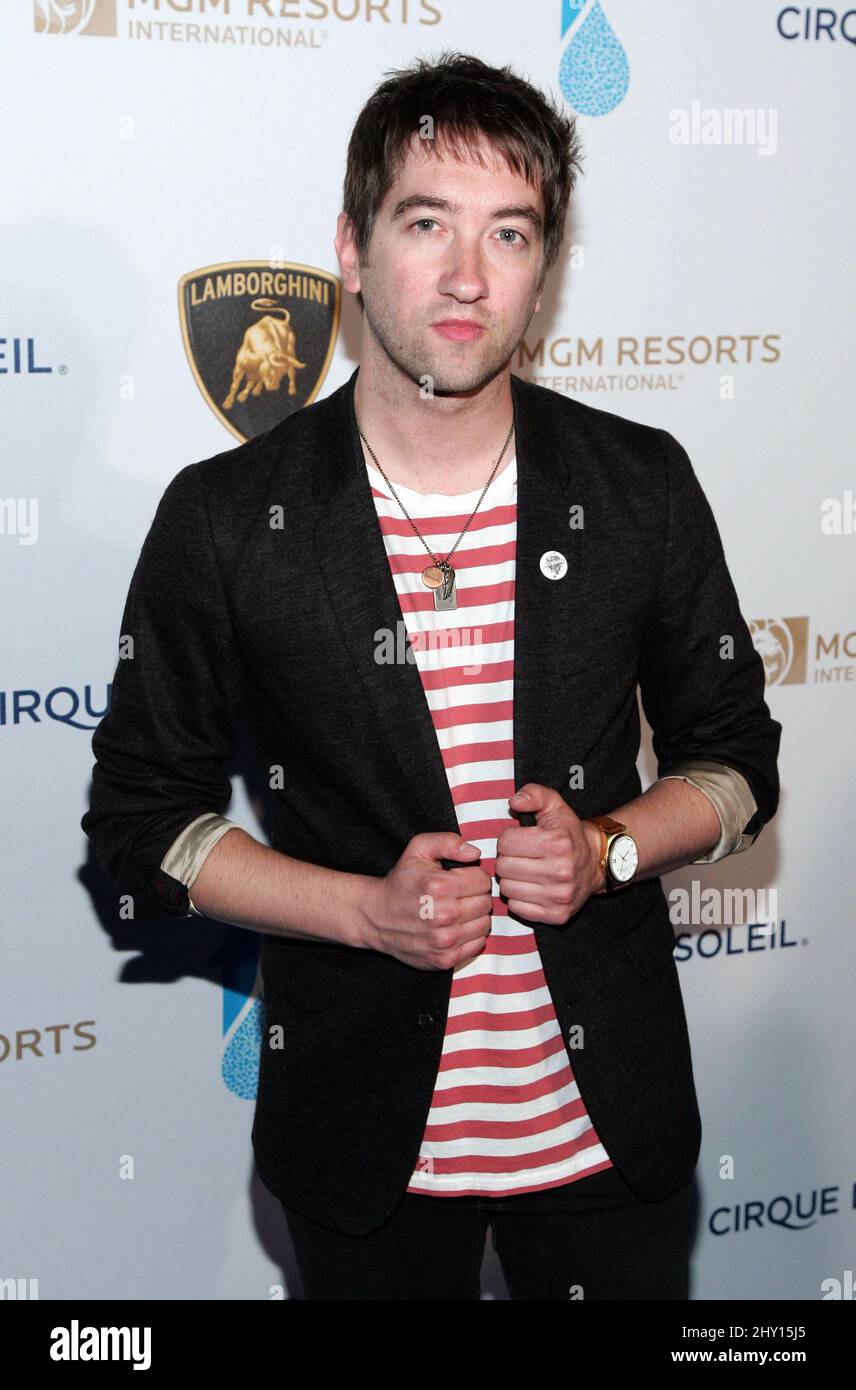 Tom Higgenson attending Cirque du Soleil's One Night for ONE DROP ...