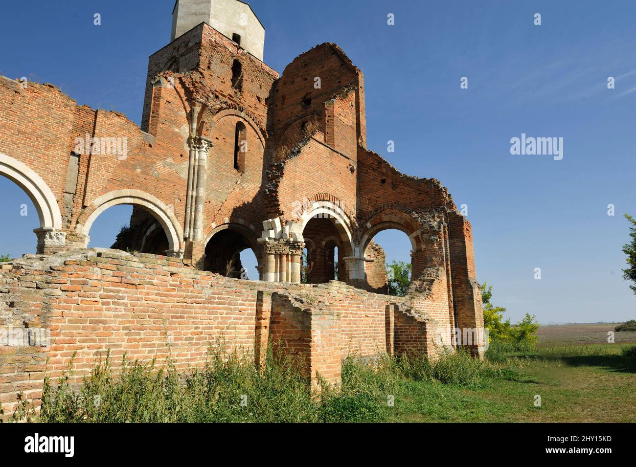 View of the remnants of Shlisselburg Fortress, a UNESCO heritage site ...