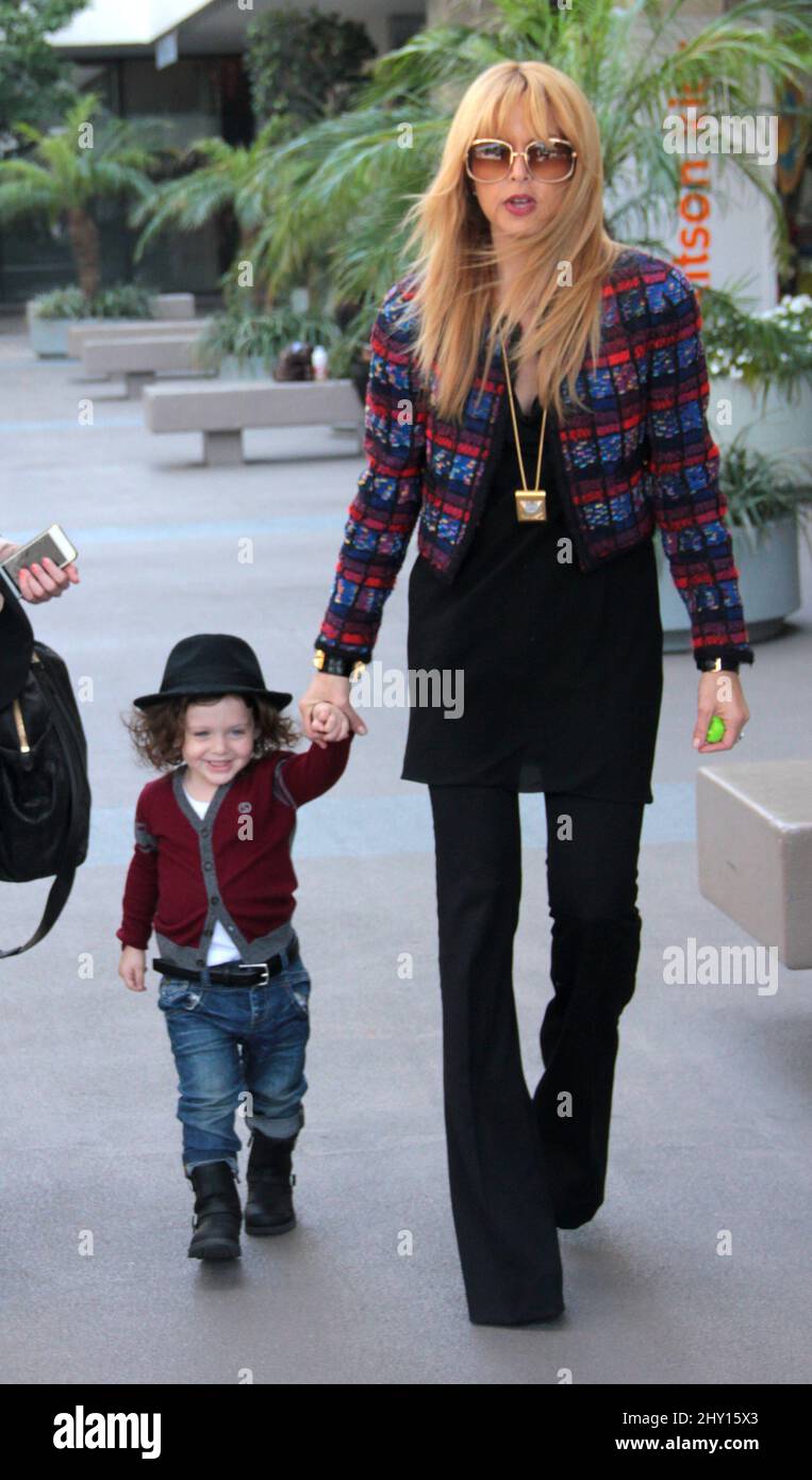 Rachel Zoe and son Skyler Morrison Berman shop at Kitson Kids, in Los ...