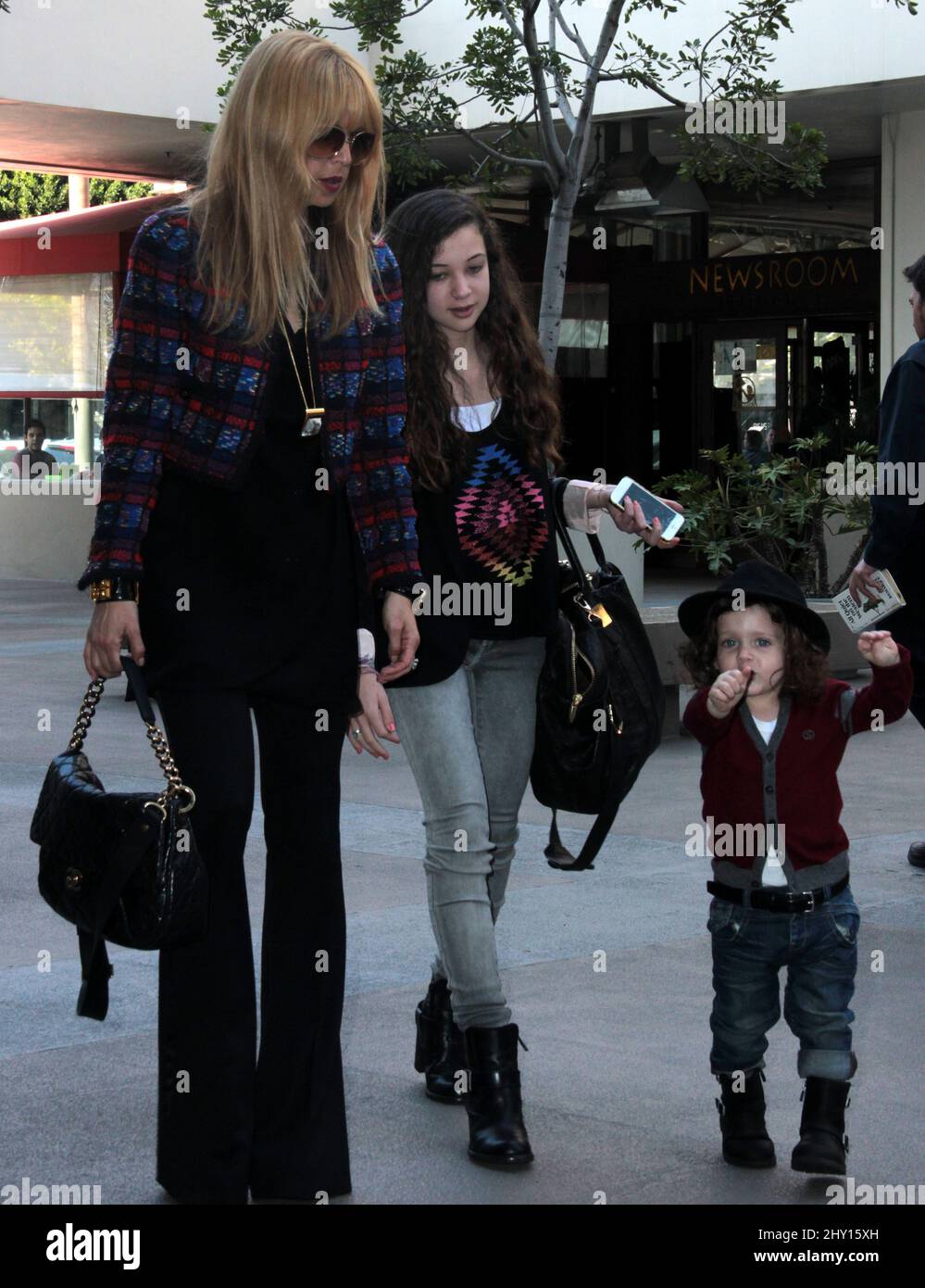 Rachel Zoe and son Skyler Morrison Berman shop at Kitson Kids, in Los ...