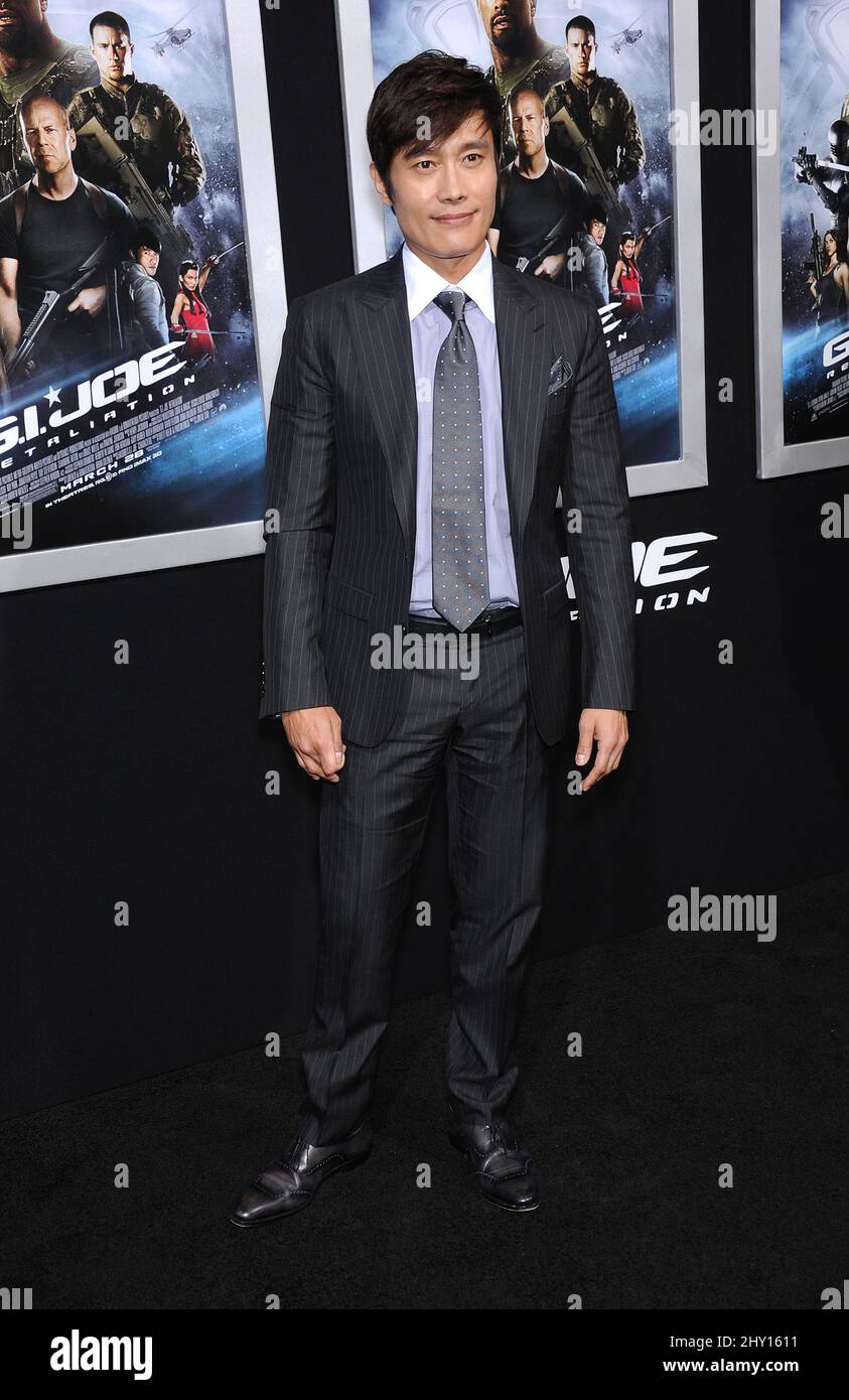 Byung-Hun Lee during the premiere of the new movie from Paramount ...