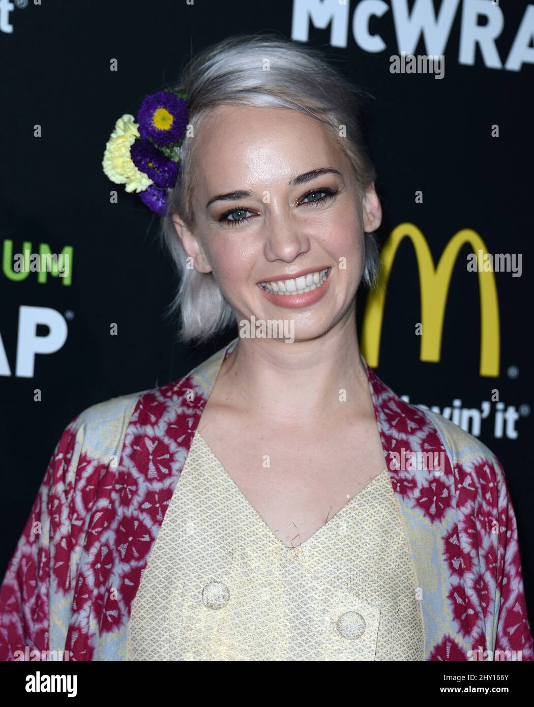 Caitlin Moe attends McDonald's Premium McWrap Launch Party Held at ...