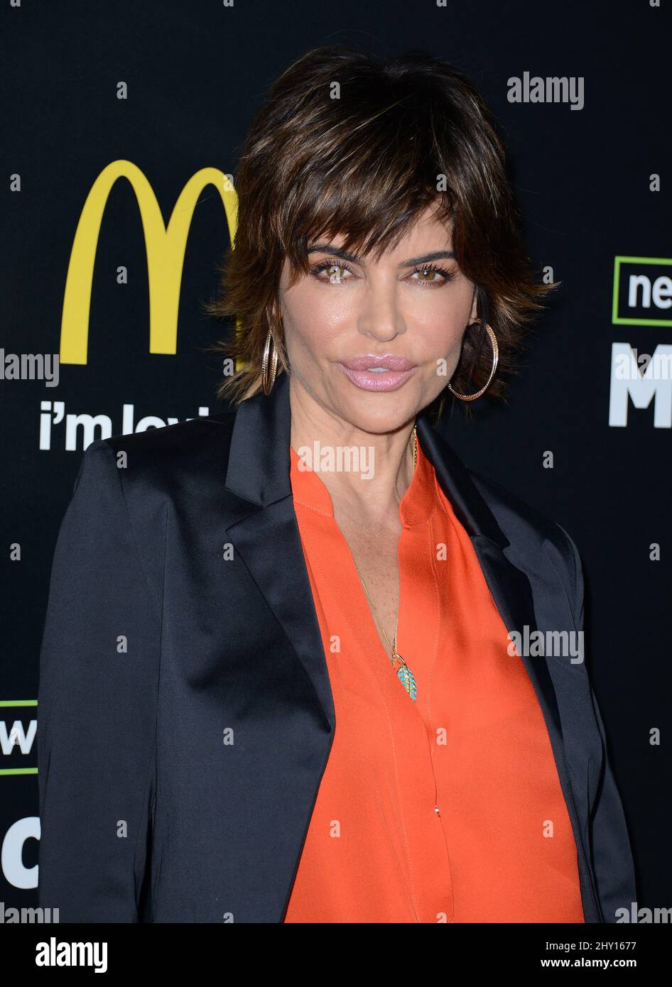 Lisa Rinna attends McDonald's Premium McWrap Launch Party Held at ...
