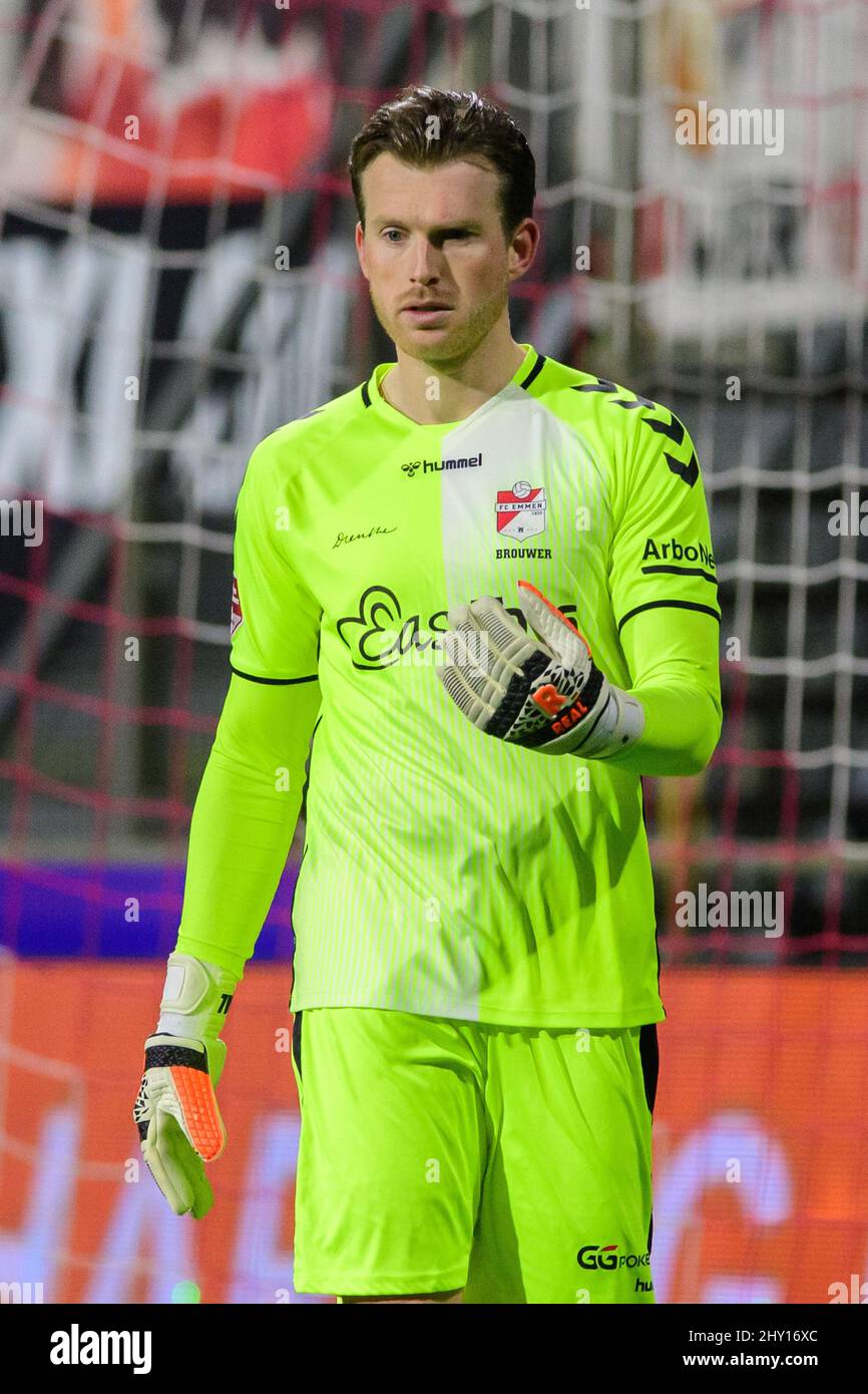 EMMEN, Stadium Oude Meerdijk, 14-03-2022 , season 2021 / 2022 , Dutch ...