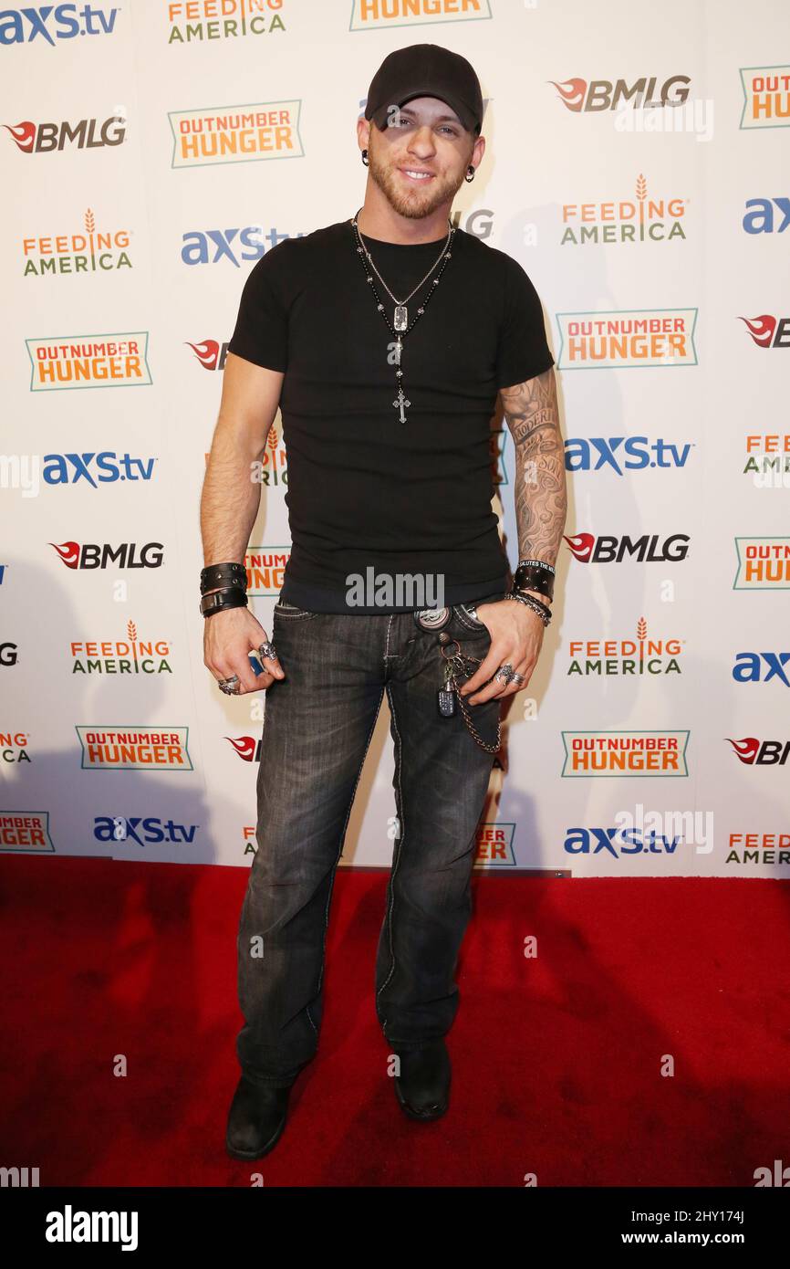 Brantley Gilbert attending day 1 of the ACM experience in Las Vegas ...