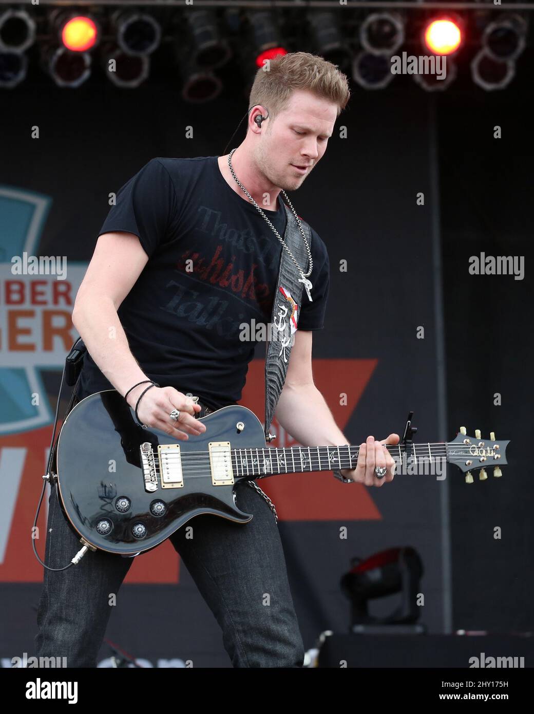 Brian Kelley,Florida Georgia Line performing live on stage at the ACM ...
