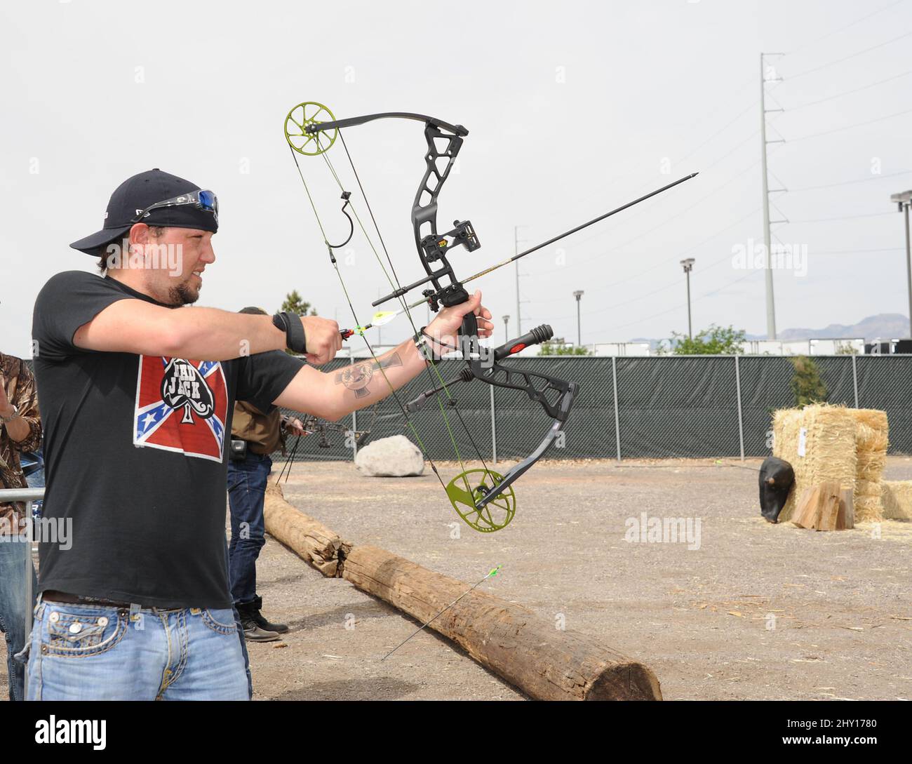 Jason Aldean attending ACM & Cabela's Great Outdoors Archery Event held ...