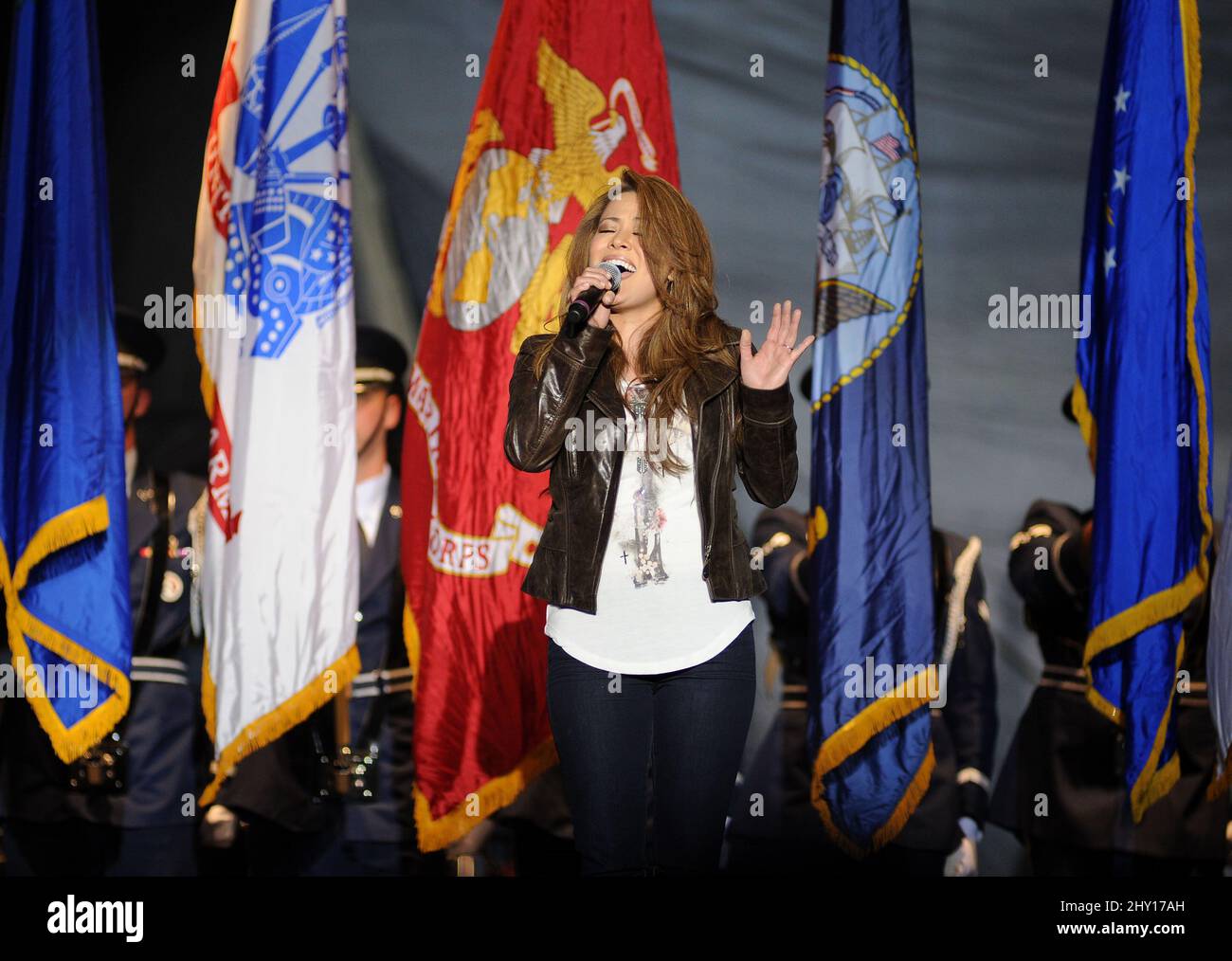 Angie Johnson performing live at day 2 of the ACM experience in Las ...