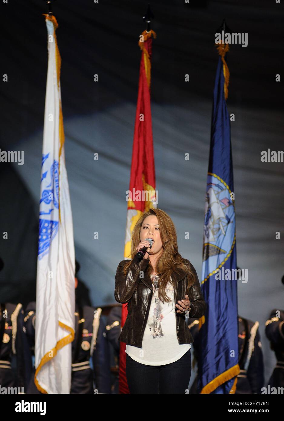 Angie Johnson performing live at day 2 of the ACM experience in Las ...