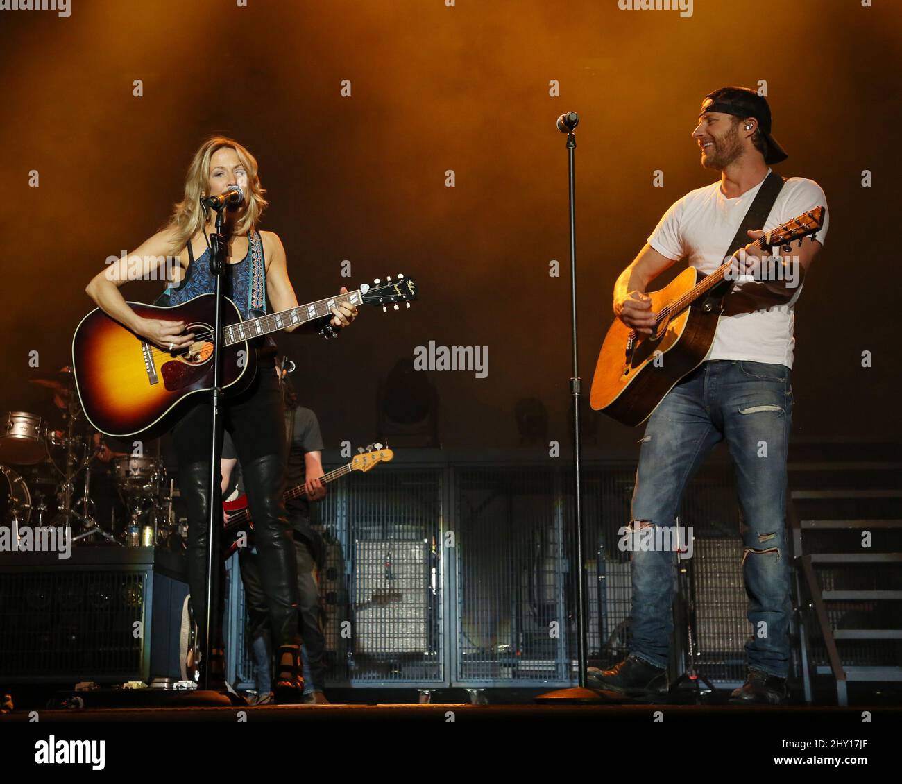 Dierks Bentley and Sheryl Crow performing live at day 2 of the ACM ... Dierks Bentley and Sheryl Crow performing live at day 2 of the ACM ...