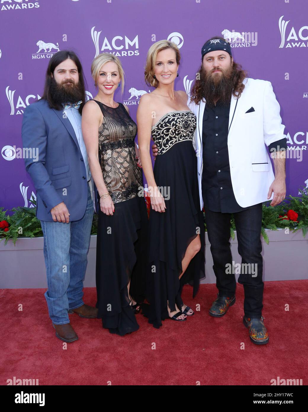 Jep Robertson, Jessica Robertson, Korie Robertson and Willie Robertson ...