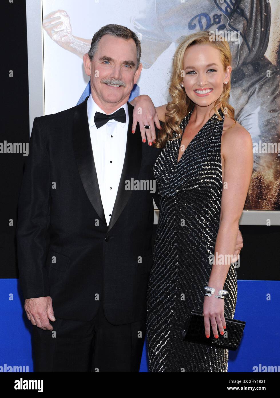 Kelley Jakle attending "42" The True Story of an American Legend ...