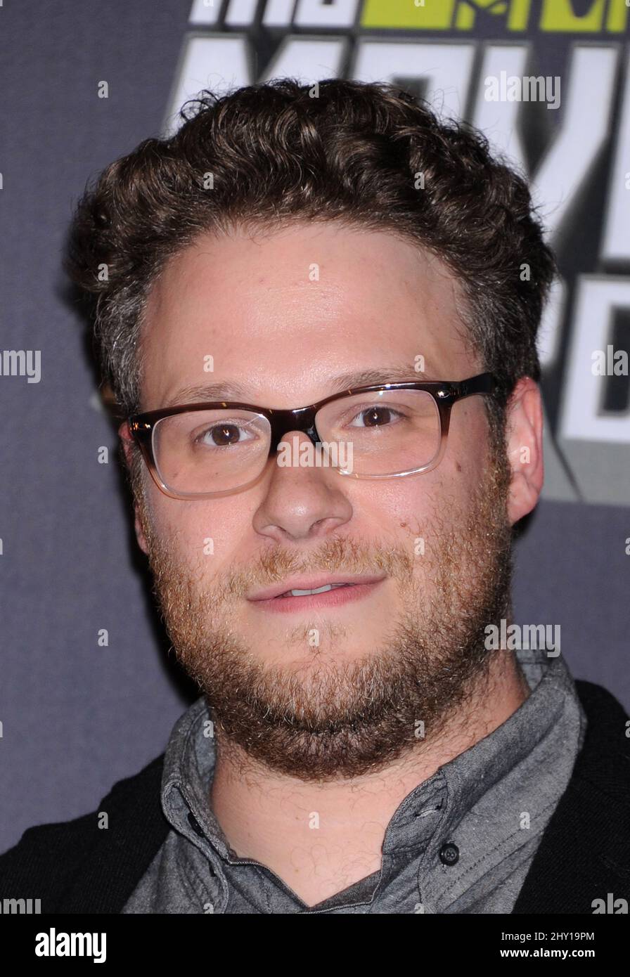 Seth Rogan at The MTV Movie Awards 2013, Sony Pictures Studios, Culver ...