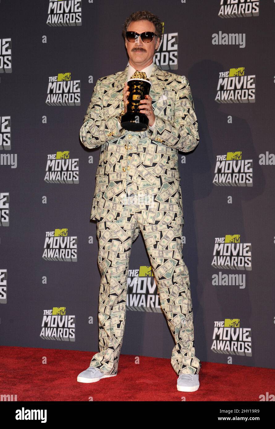 Will Ferrell, winner of the Comedic Genius Award at The MTV Movie ...