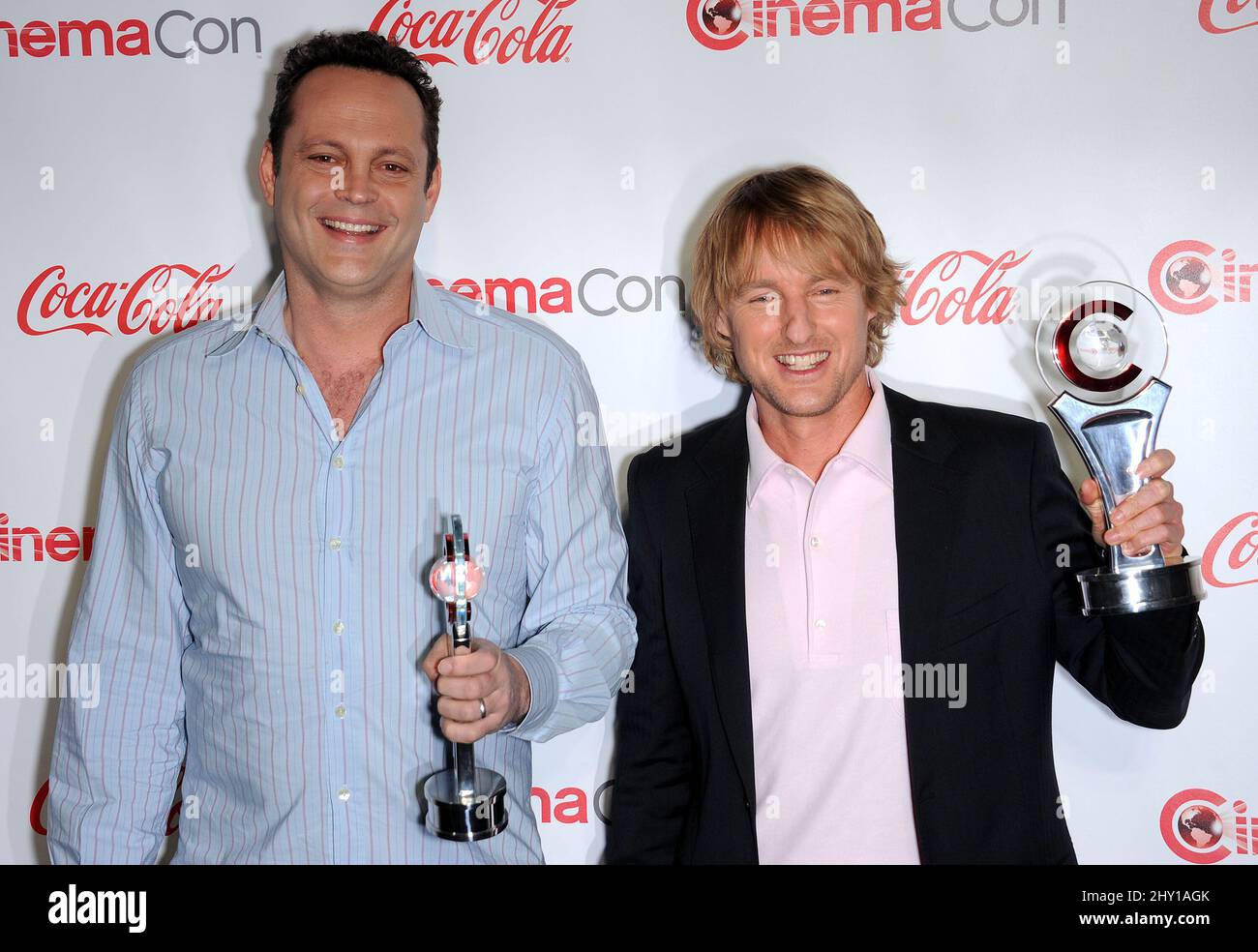 Vince Vaughn & Owen Wilson attending CinemaCon 2013 Big Screen ...