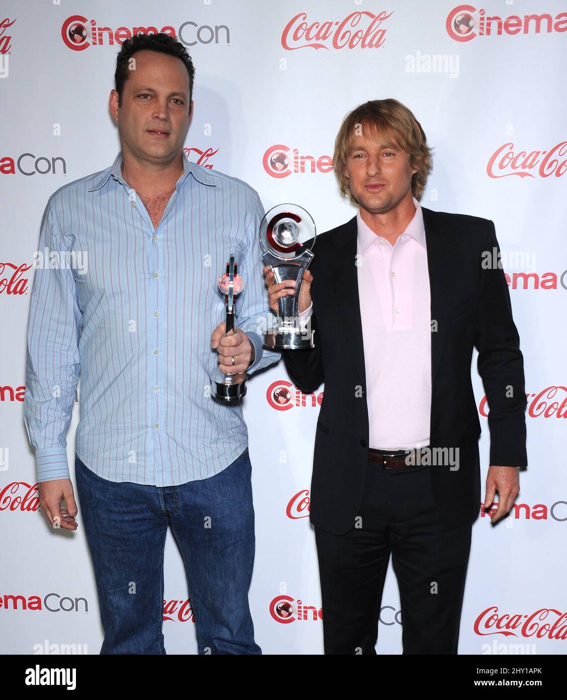 Vince Vaughn & Owen Wilson attending CinemaCon 2013 Big Screen ...