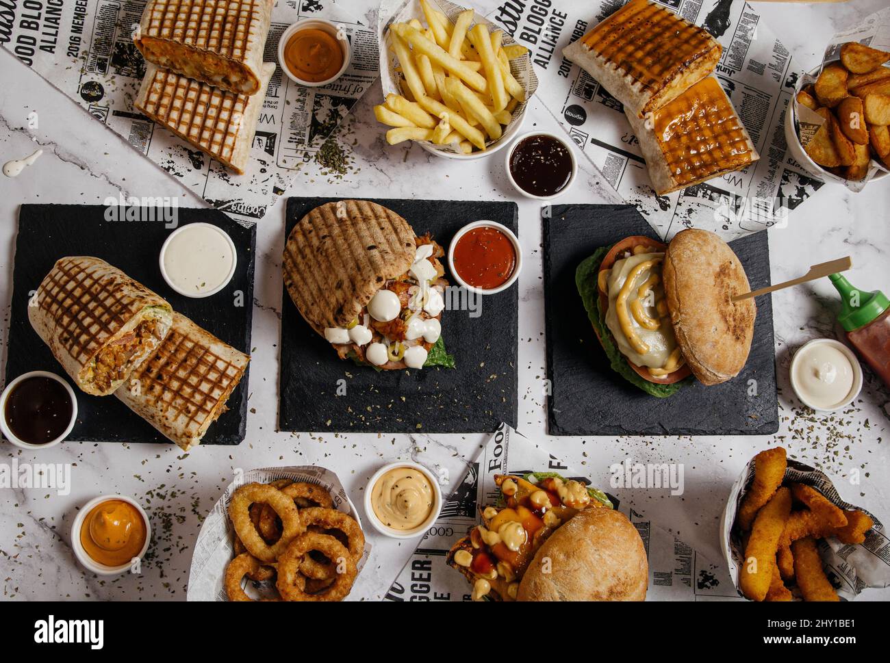 Shawarma recipe hi-res stock photography and images - Alamy