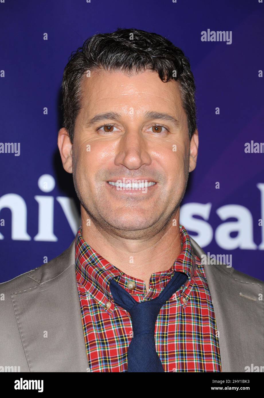 Jeff Pedersen attending the NBC Universal Summer Press Day 2013 held at ...