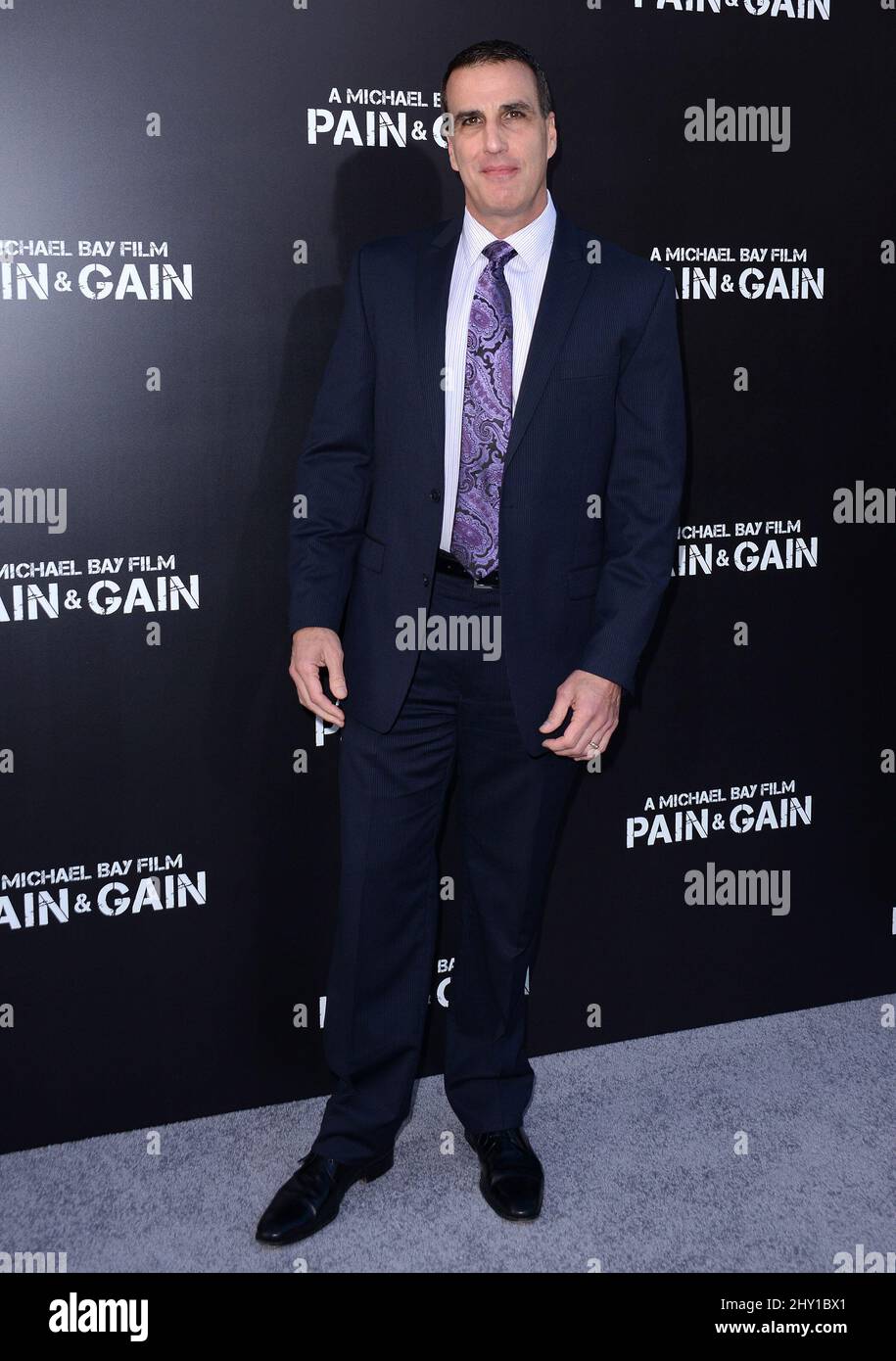 Alex Ferrer attending the "Pain & Gain" premiere held at TCL Chinese ...