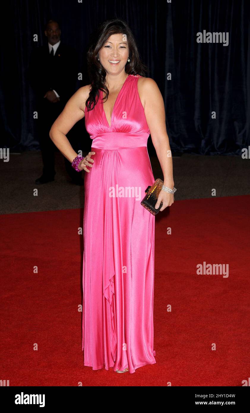 Juju Chang attending the White House Correspondents' Association Dinner ...