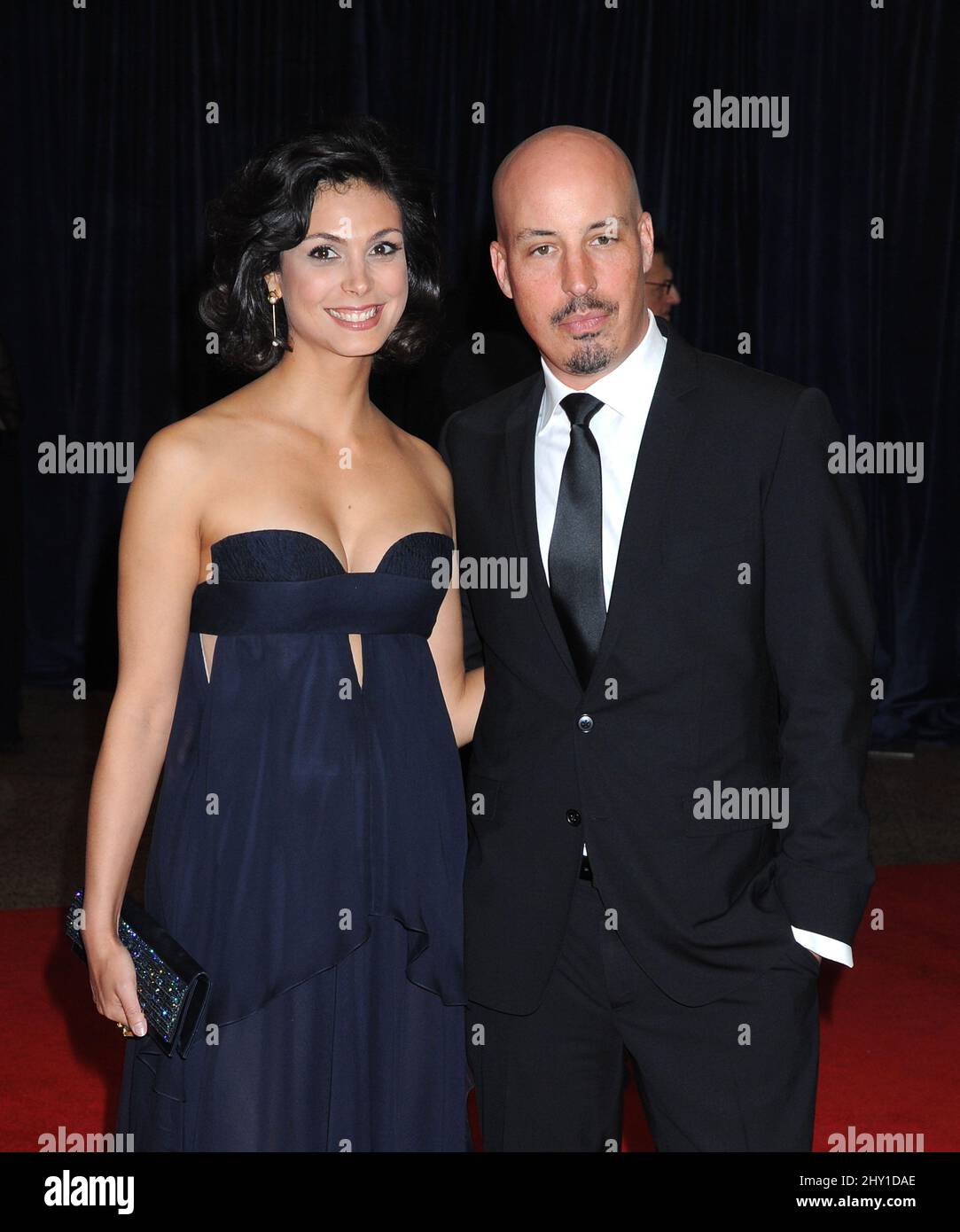 Morena Baccarin and Austin Chick attending the White House ...