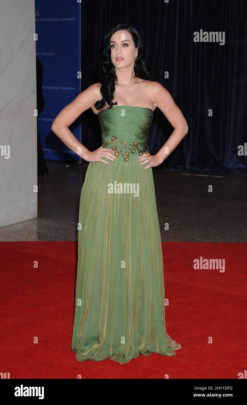Katy Perry attending the White House Correspondents' Association Dinner ...