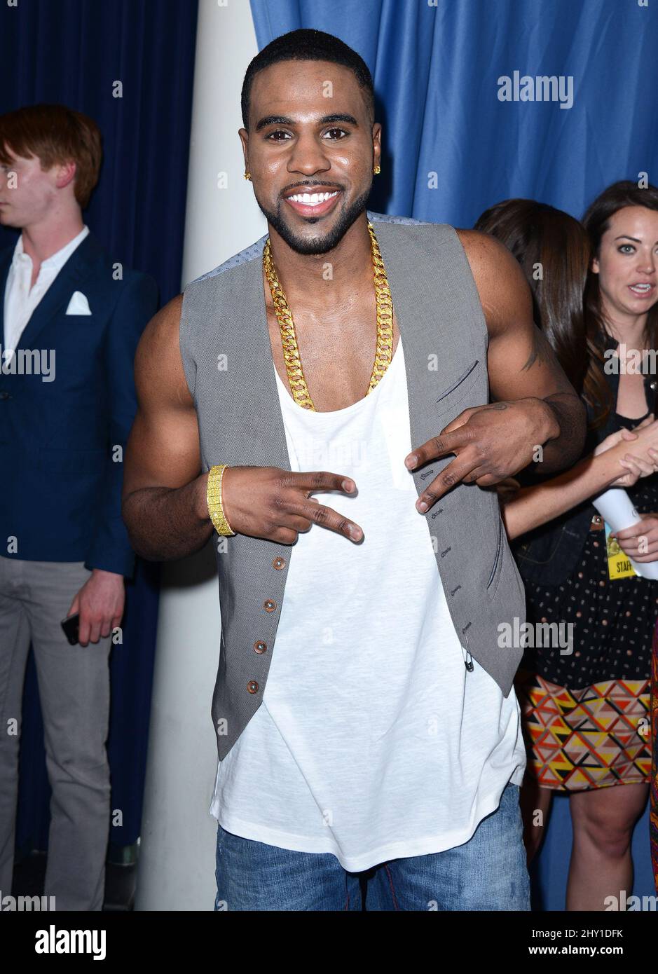 Jason Derulo attending the 2013 Radio Disney Music Awards in Los ...