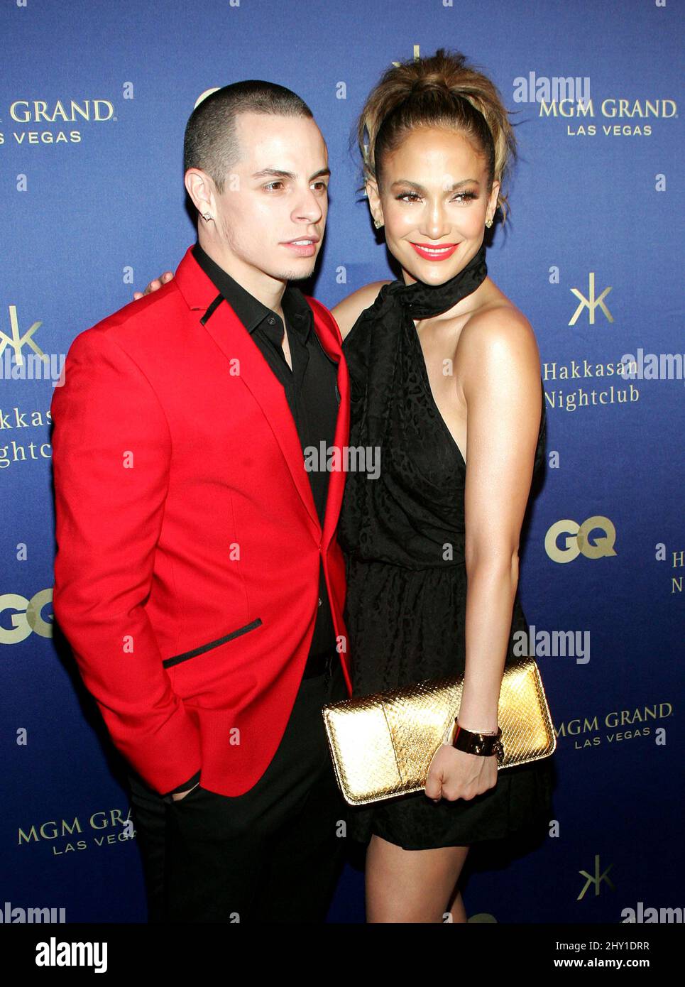 Casper Smart, Jennifer Lopez attending the Hakkasan Grand Opening at ...