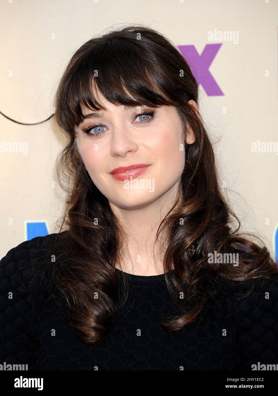 Zooey Deschanel attending FOX's "New Girl" special screening and Q&A ...