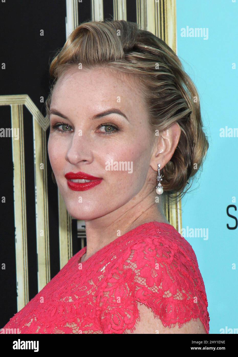 Kate Mulvany attending the premiere of "The Great Gatsby" in New York ...