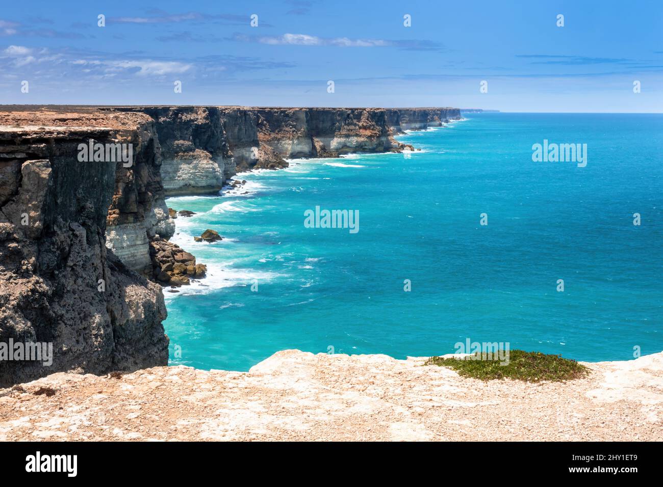 Aerial view of the Great Australian Bight area at south Australia Stock ...