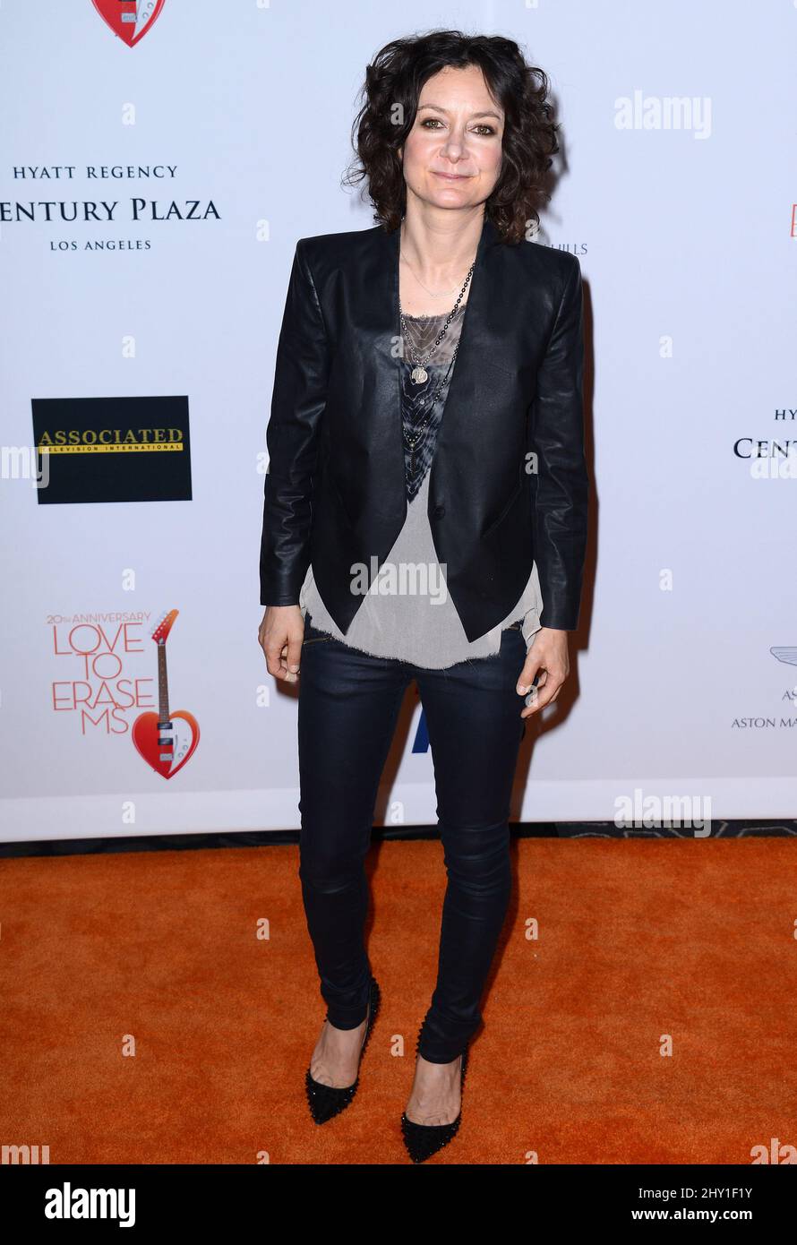 Sara Gilbert attend the 20th Annual Race to Erase MS Gala "Love To ...