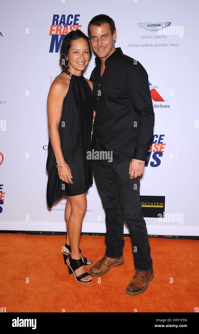 Ingo Rademacher & Date attend the 20th Annual Race to Erase MS Gala ...