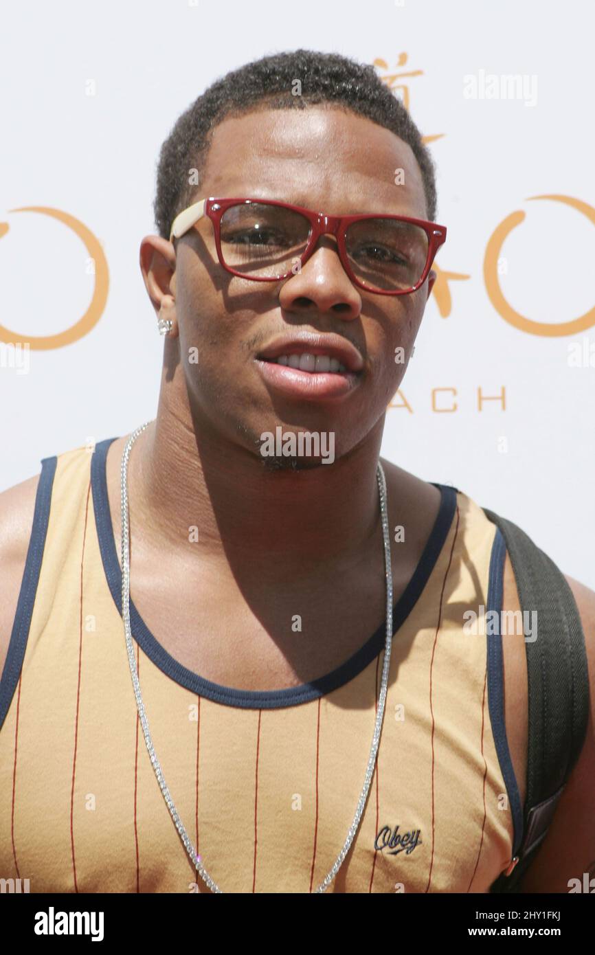 Ray Rice attending TAO Beach Celebrates its Season Grand Opening at TAO ...