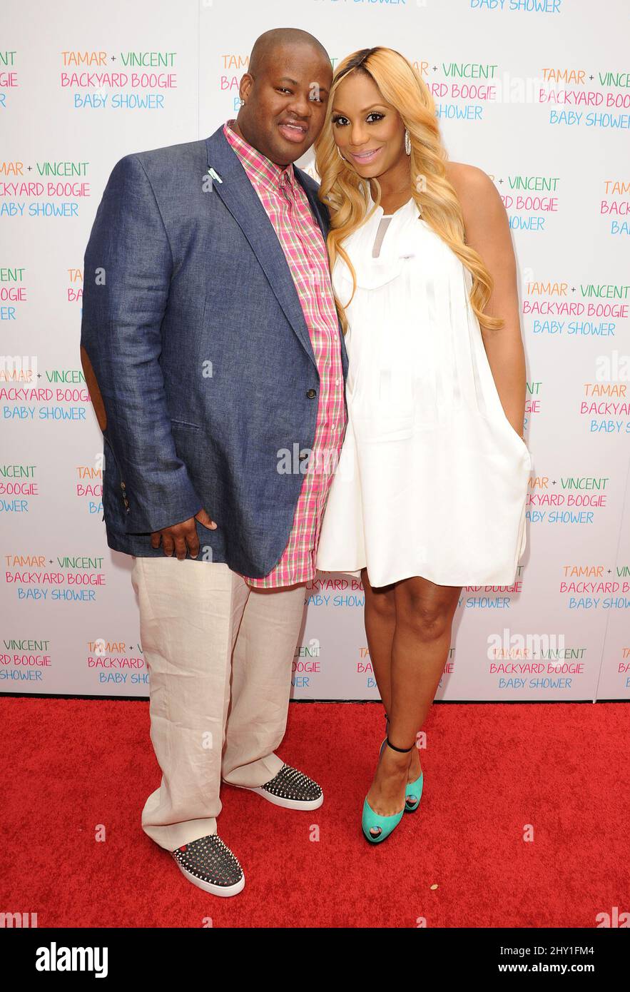 Vincent Herbert and Tamar Braxton attending Tamar Braxton's Carnival ...
