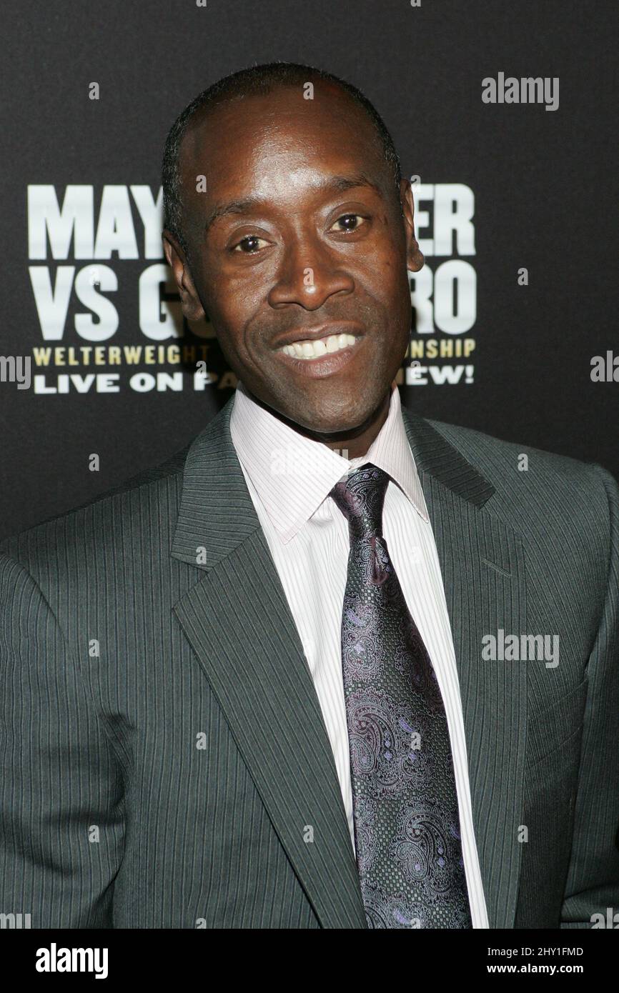 Don Cheadle attending the VIP Pre-Fight Party for May Day: Mayweather ...
