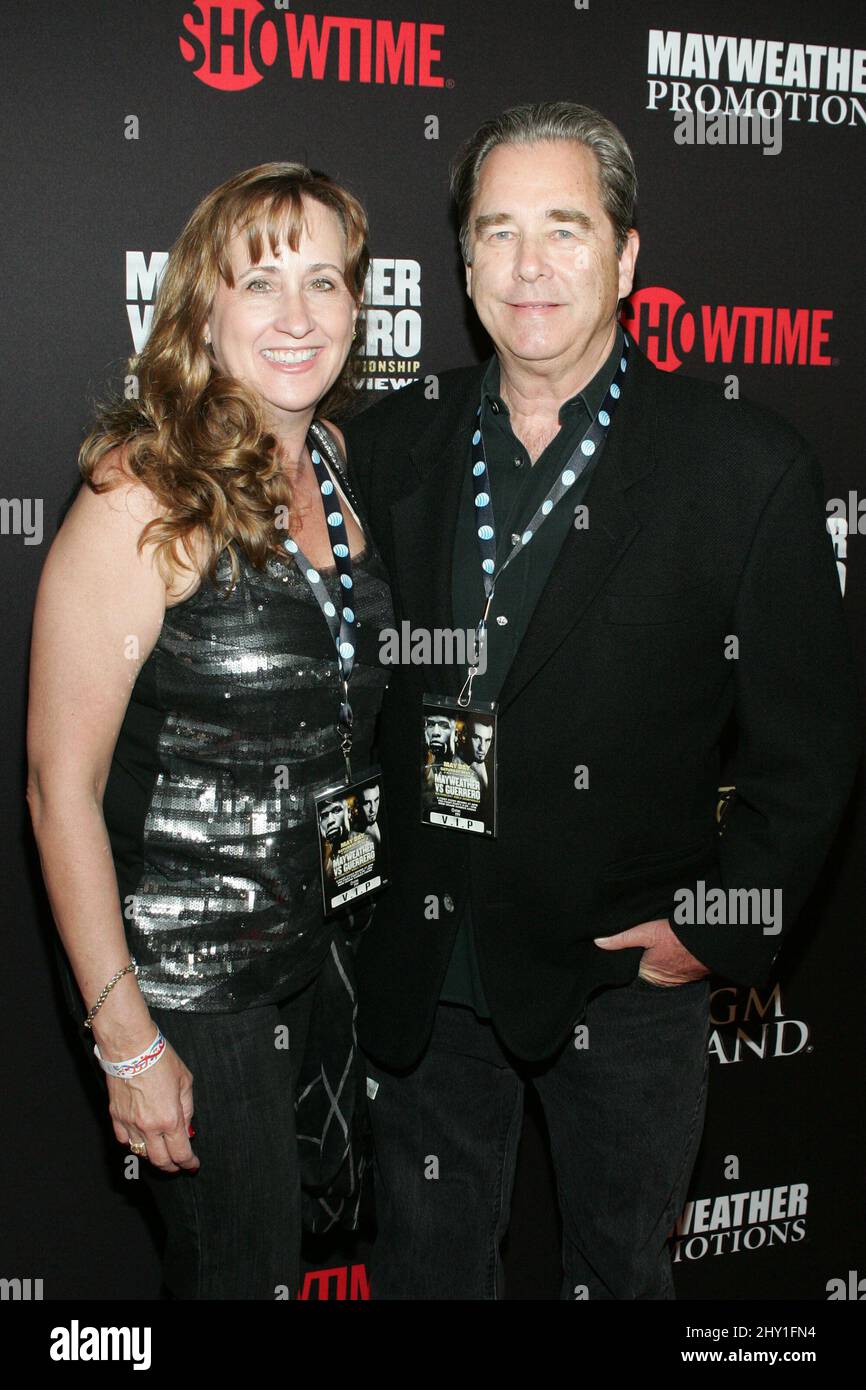 Wendy Bridges, Beau Bridges attending the VIP Pre-Fight Party for May ...