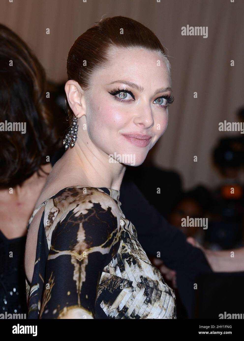 Amanda Seyfried attending the MET Gala 2013: "PUNK: Chaos To Couture ...