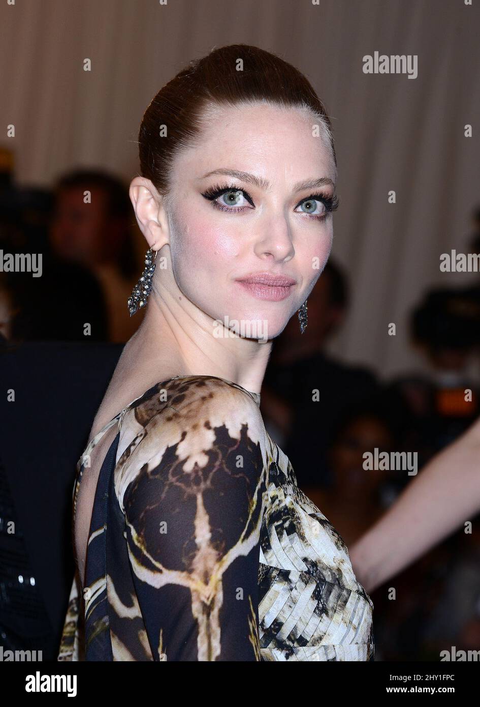 Amanda Seyfried attending the MET Gala 2013: "PUNK: Chaos To Couture ...