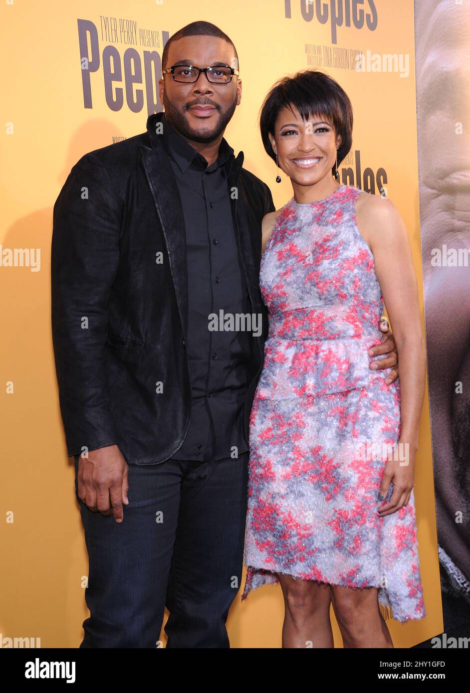 Tyler Perry & Tina Gordon Chism arrives at the world premiere of ...