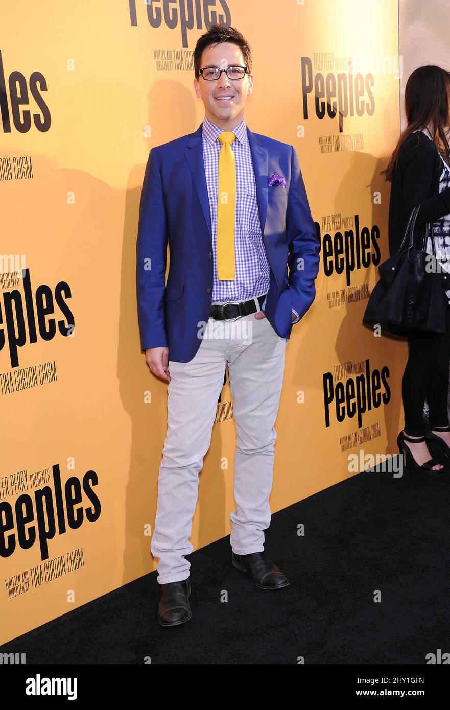 Dan Bucatinsky arrives at the world premiere of 'Peeples' at the ...