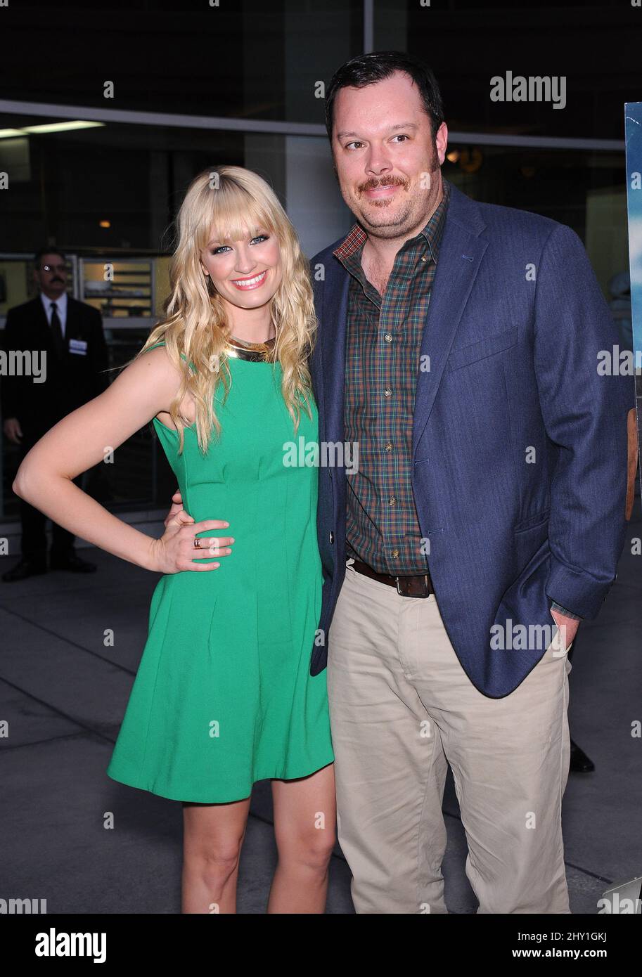 Beth Behrs & Michael Gladis arrives at the special screening of 'Black ...
