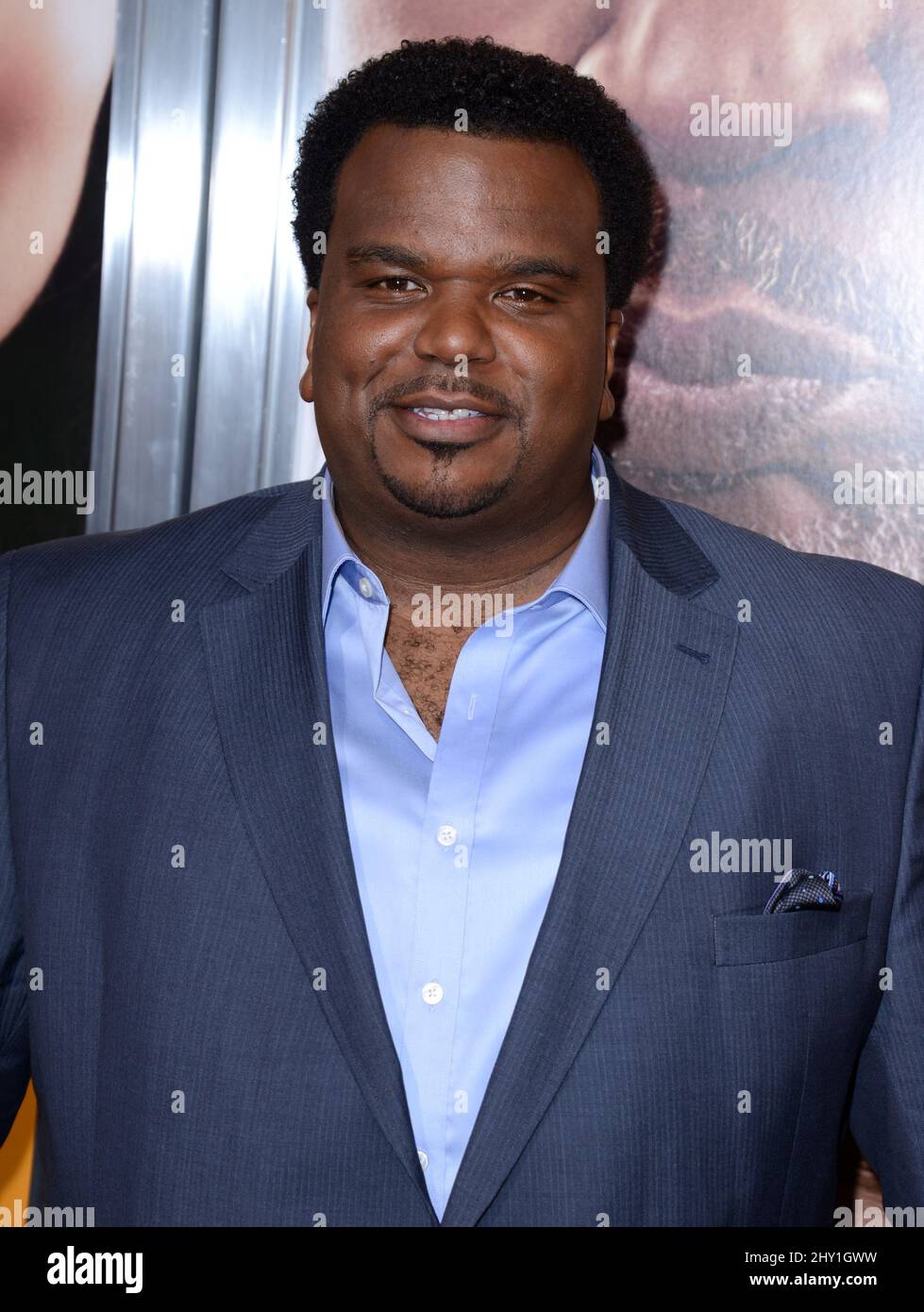 Craig Robinson arrives at the world premiere of 'Peeples' at the ...