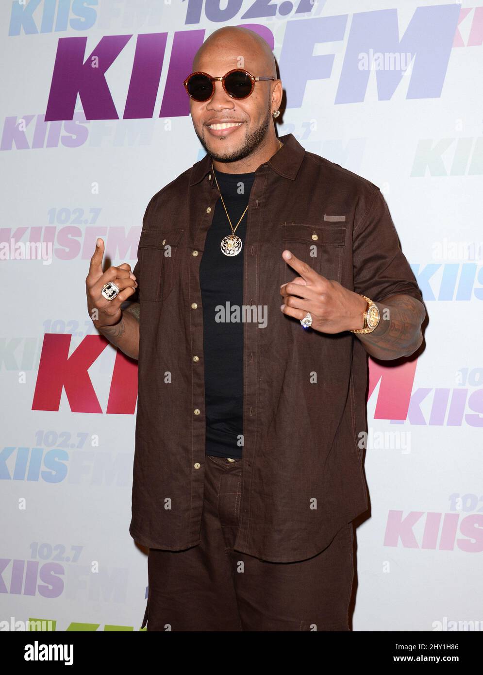 Flo Rida attending the 102.7 KIIS FM's Wango Tango 2013 held at The ...