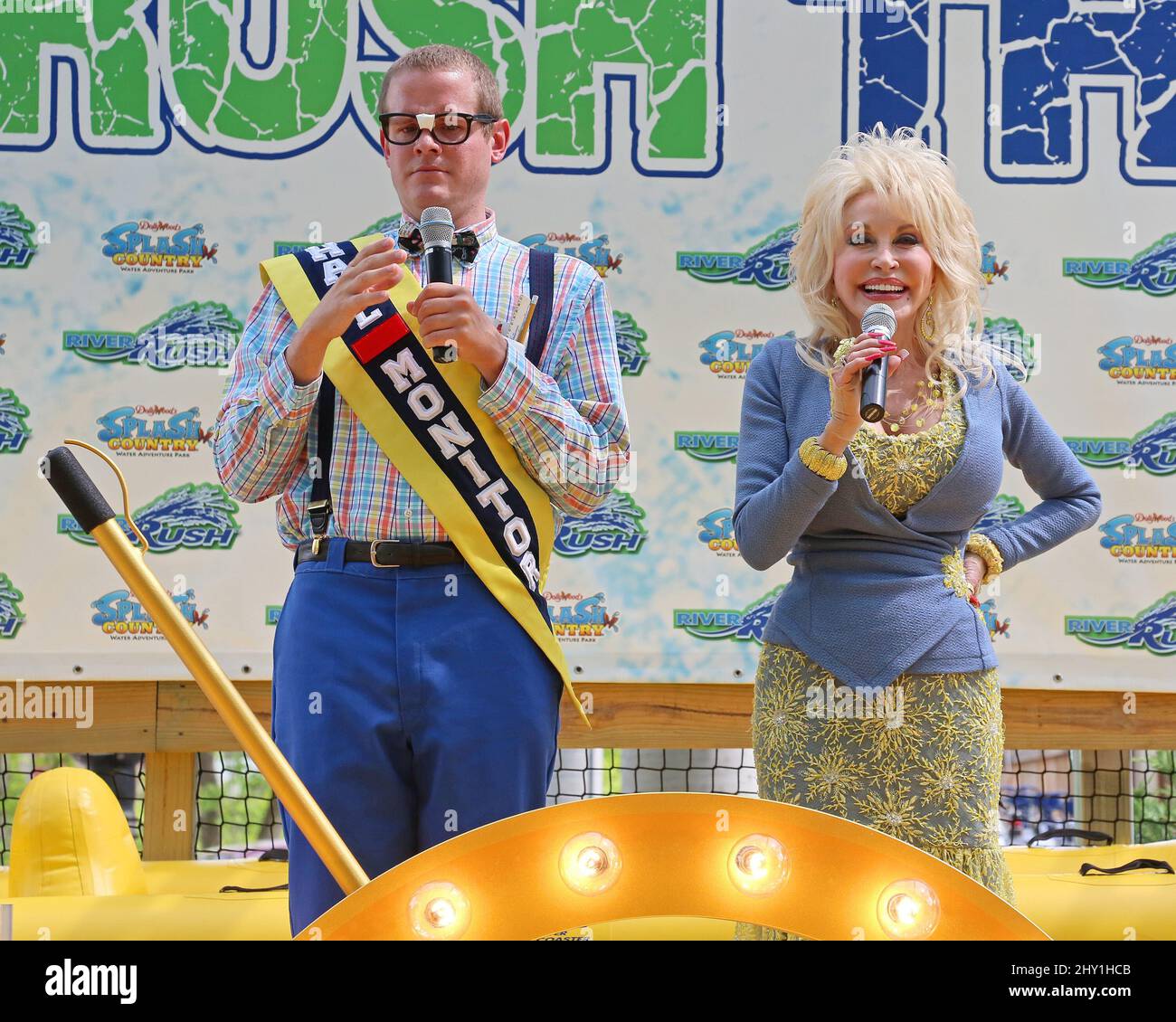 Dolly Parton attending a photocall at Dollywood Theme Park in Pigeon ...