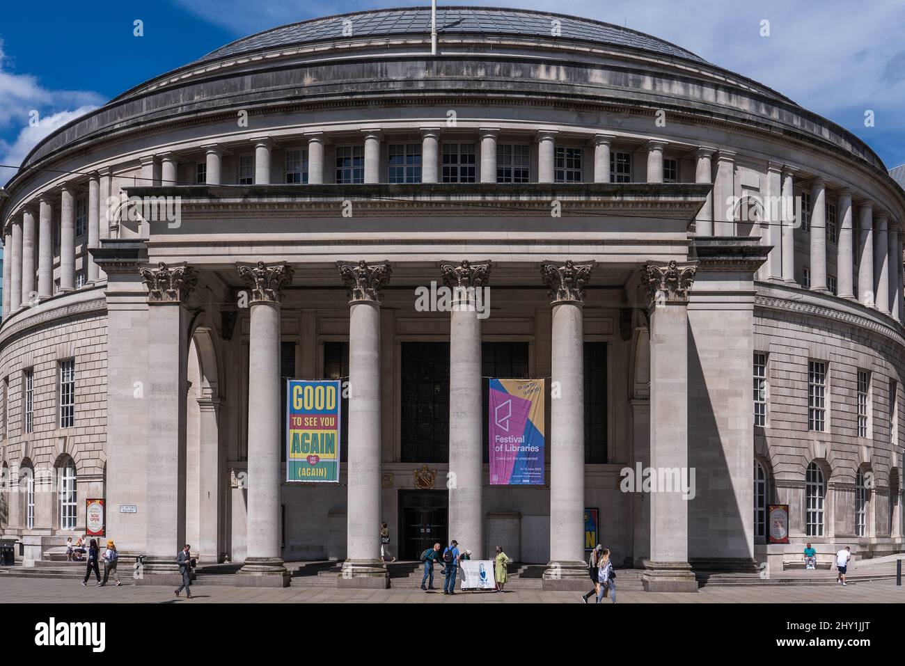 Famous library manchester england hi-res stock photography and images ...